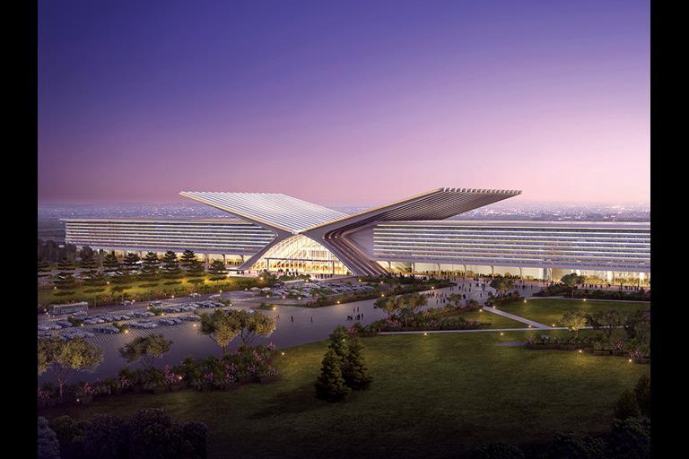 High speed rail station concepts inspired by culture, people and ...